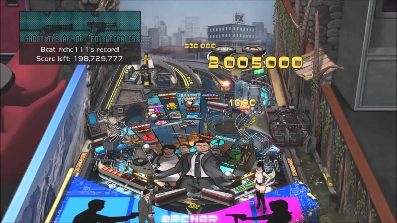 Zen Pinball 2 (PS4): Archer - Wizard Mode *1080p HD* - YouTube