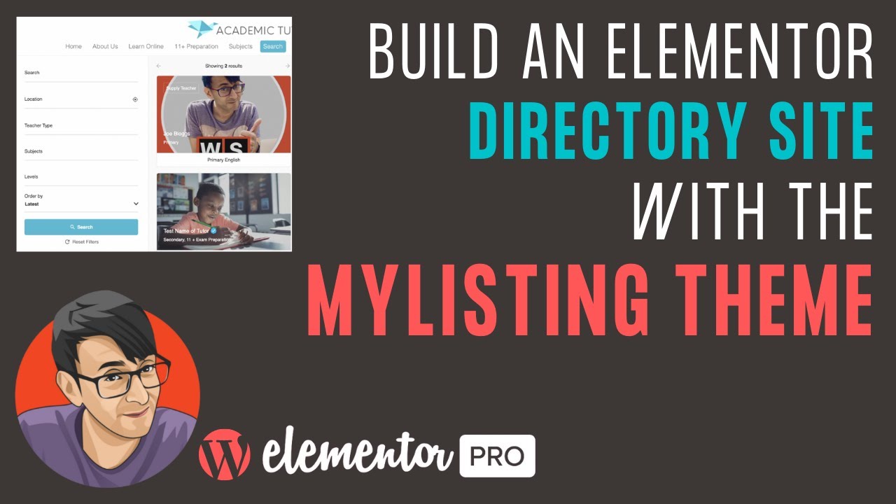 Build an Elementor Directory Site with MyListing | 2021 Site Example ...
