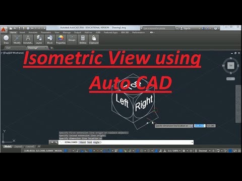 How to Draw ISOCIRCLE in Isometric Views using Auto CAD - YouTube