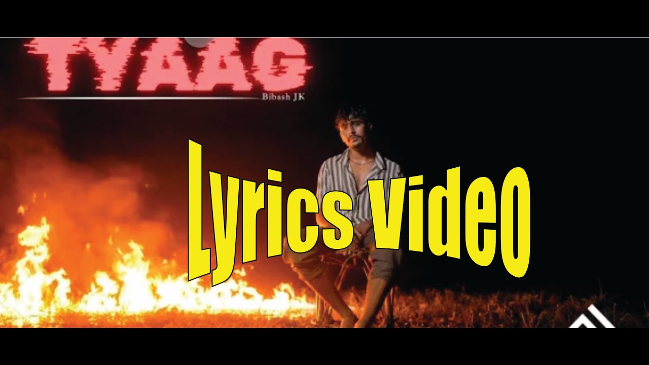 TYAAG -bibsh_JK Lyrics Video - YouTube