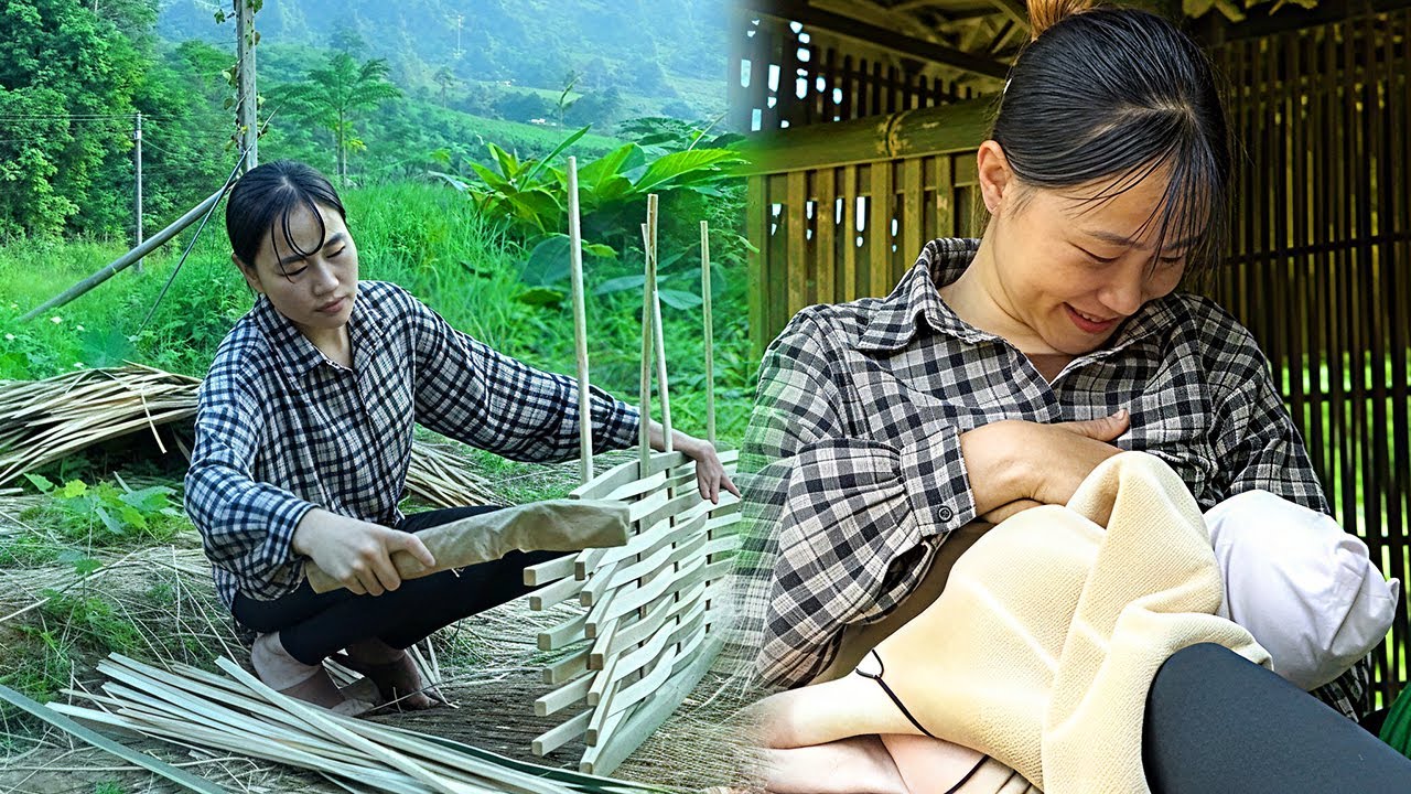 DIY Bamboo House & Off-Grid Living: She Built Walls, Doors & Cooked ...