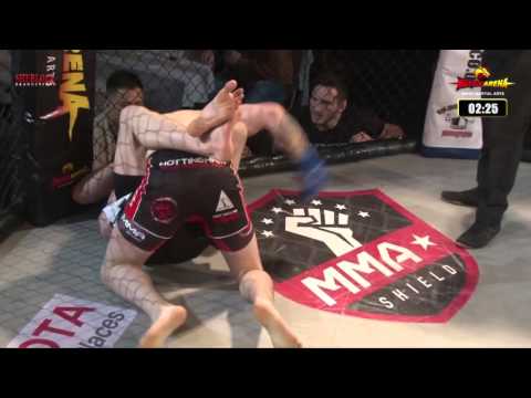 first mma fight reece smith - YouTube