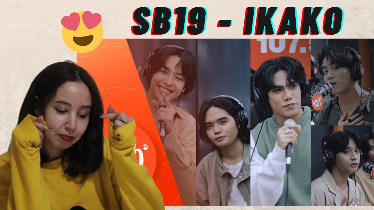 SB19 - Ikako | LIVE on Wish 107.5 | REACTION ( THEY ARE SO CUTE ...