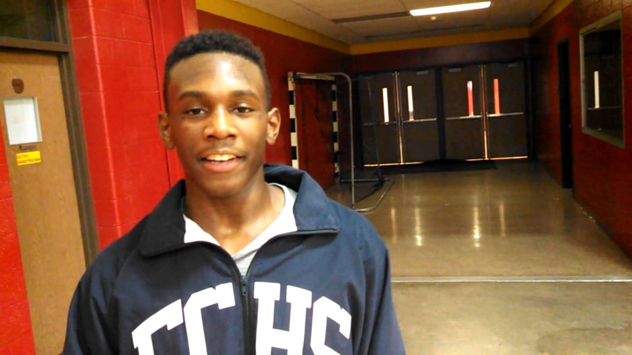 Elkhart Central wrestler Jamal Scott talks about winning sectional ...