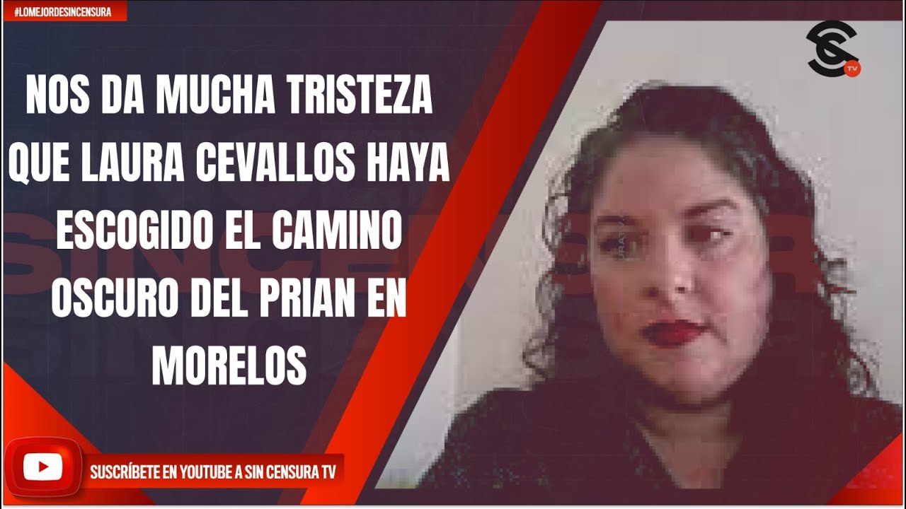 NOS DA MUCHA TRISTEZA QUE LAURA CEVALLOS HAYA ESCOGIDO EL CAMINO OSCURO ...