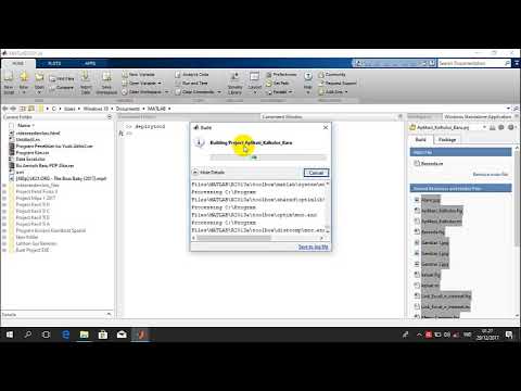 Tutorial GUI Matlab 10 Membuat Aplikasi EXE dari Gui Matlab - YouTube
