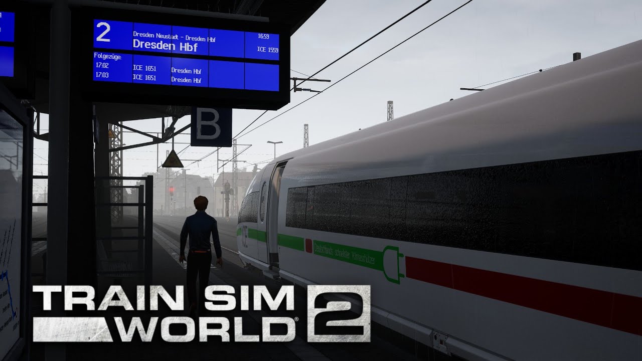 TRAIN SIM WORLD 2 RUSH HOUR #70: Nahverkehr Dresden | ICE 1559 nach ...