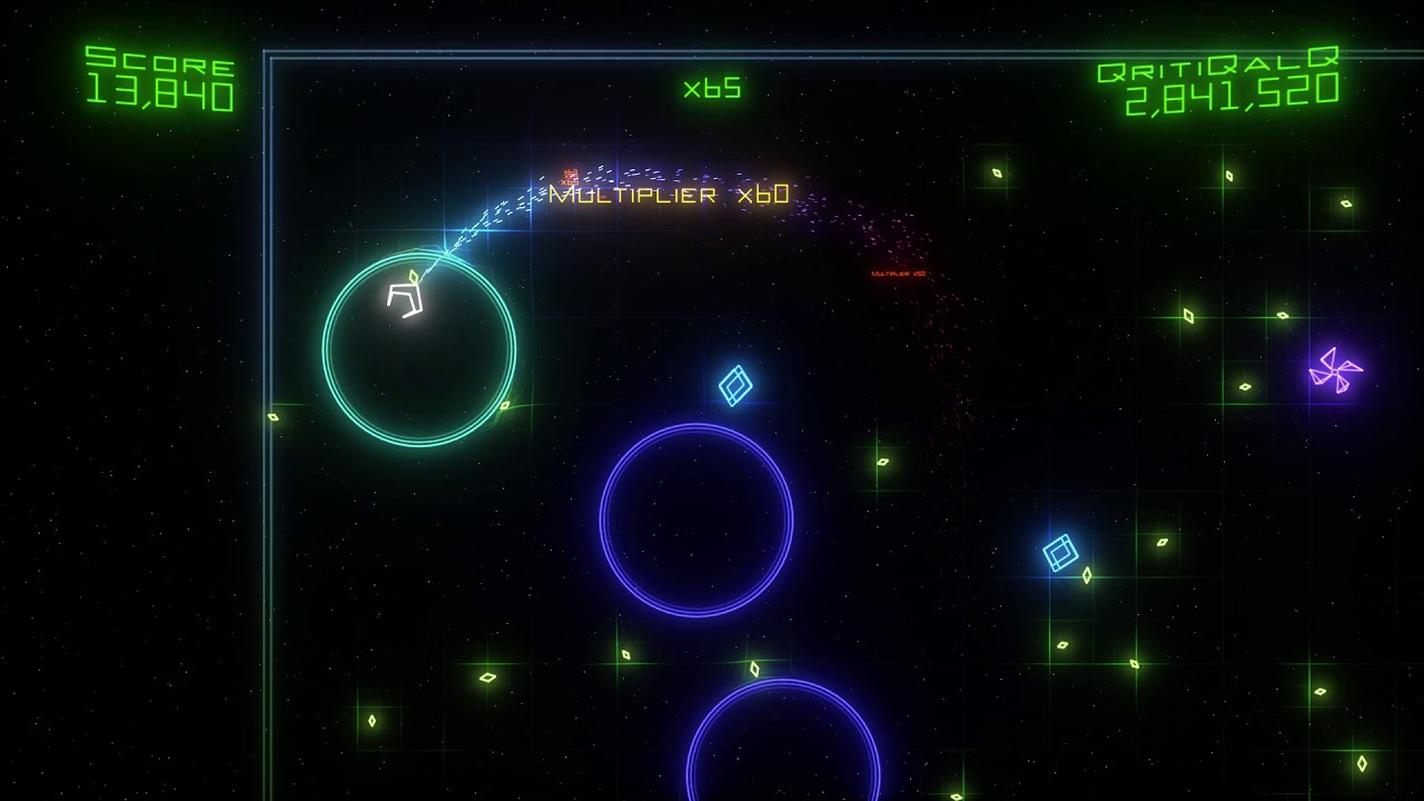 Geometry Wars 2 Retro Evolved on Xbox one X - YouTube