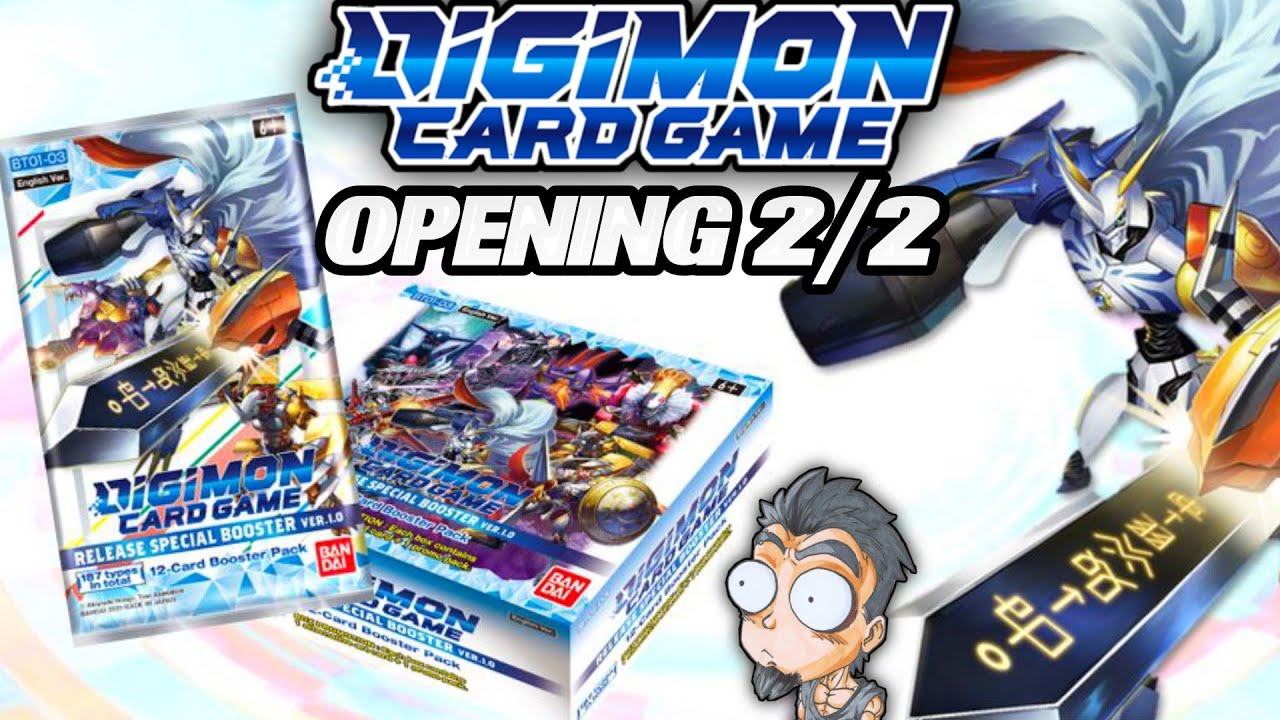 Die NEUEN DIGIMON KARTEN sind der Hammer! 😎😱 Digimon VER.1.0 Booster ...