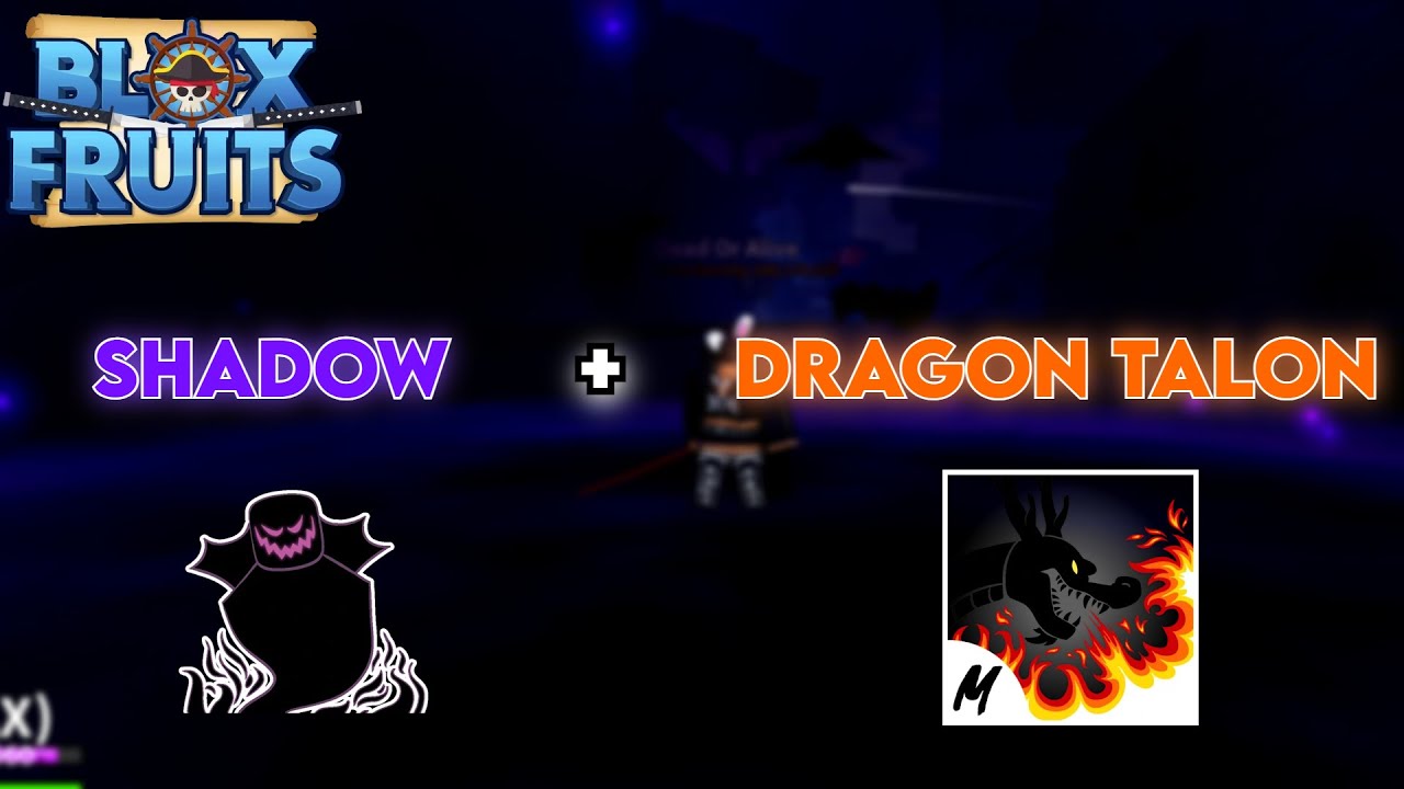『Best Shadow And Dragon Talon Combo』Bounty Hunting | Blox fruits - YouTube
