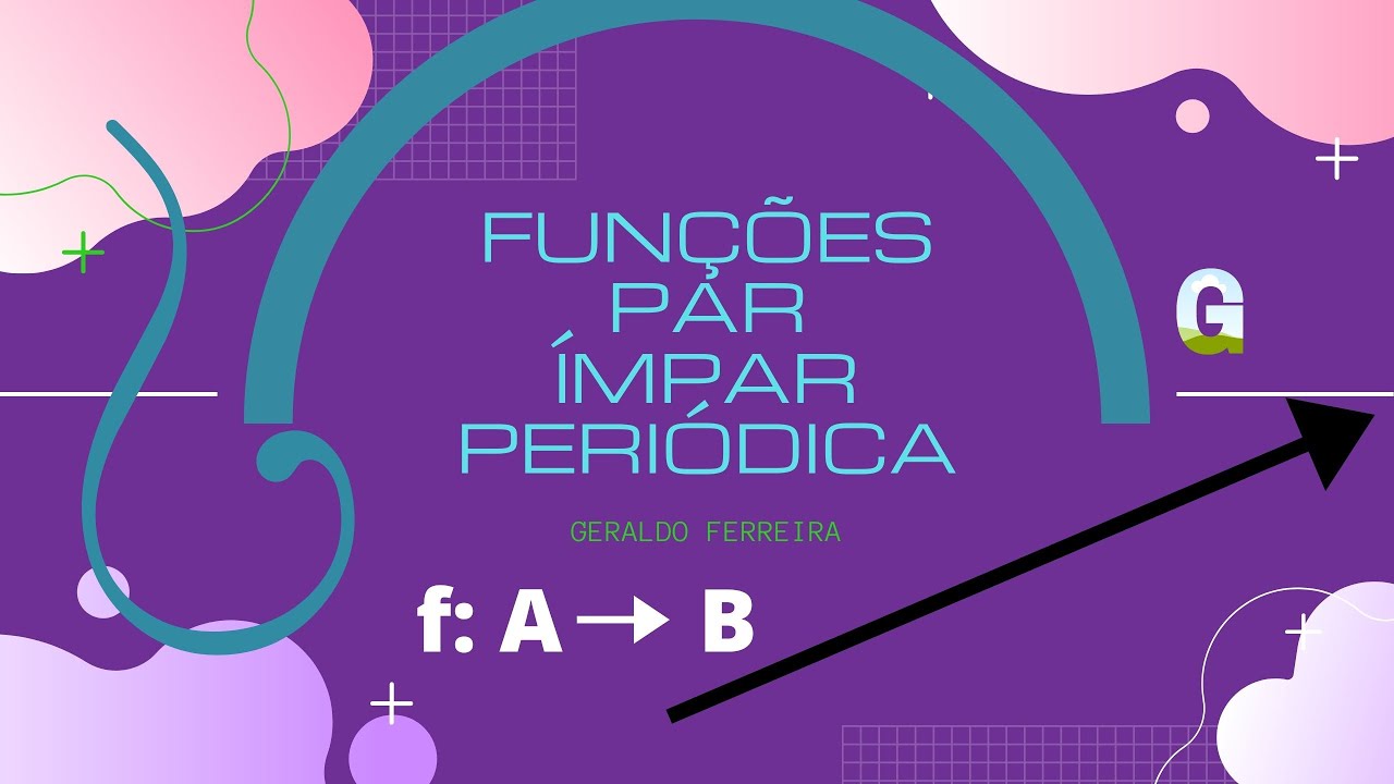 Função par ímpar, monótona e periódica - YouTube