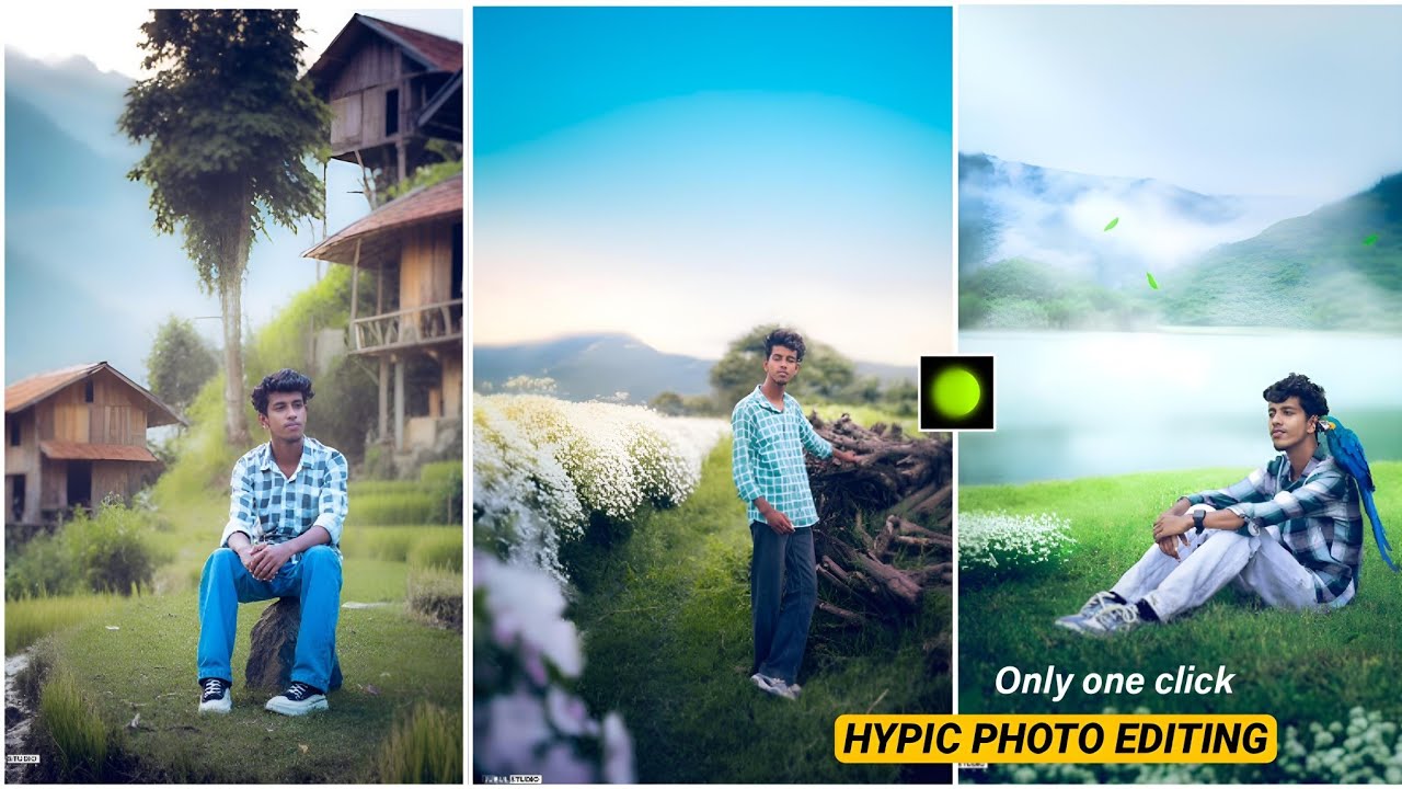 Trending photo editing || Hypic Photo Editing tutorial || viral photo ...