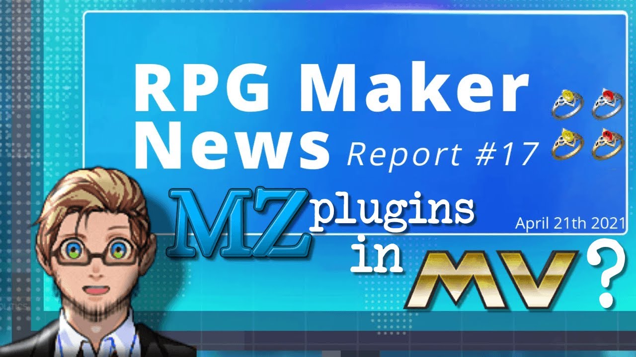 RPG Maker News #17 | MZ Plugins in MV? Workstations, Fantasy Rings ...