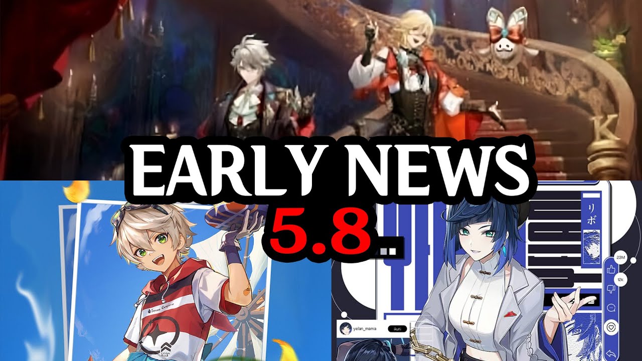 All Early 5.8 News | NEW CHARACTER ?, SKINS, MAP, BANNER SPECULATION AND MORE - Genshin Impact ...