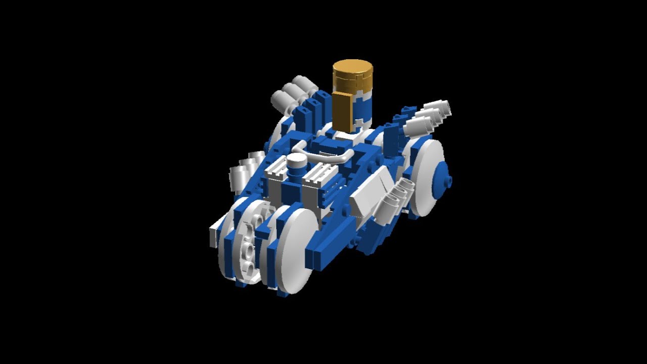 Lego Skylanders #490 Power Blue Gold Rusher - YouTube