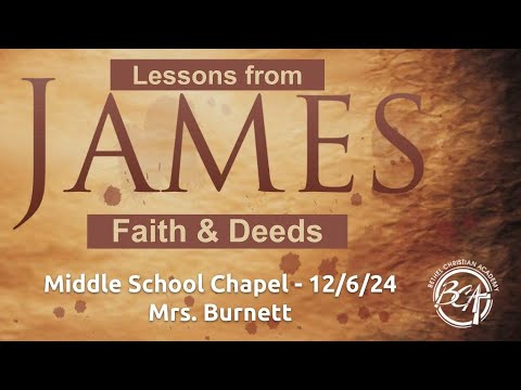 Lessons from James: Faith & Deeds - YouTube