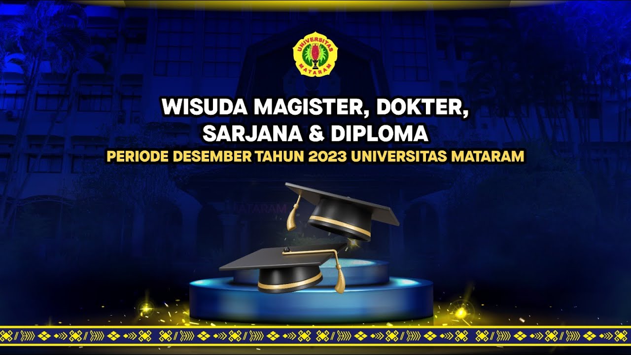 WISUDA LULUSAN PROGRAM MAGISTER, DOKTER, SARJANA DAN DIPLOMA PERIODE ...