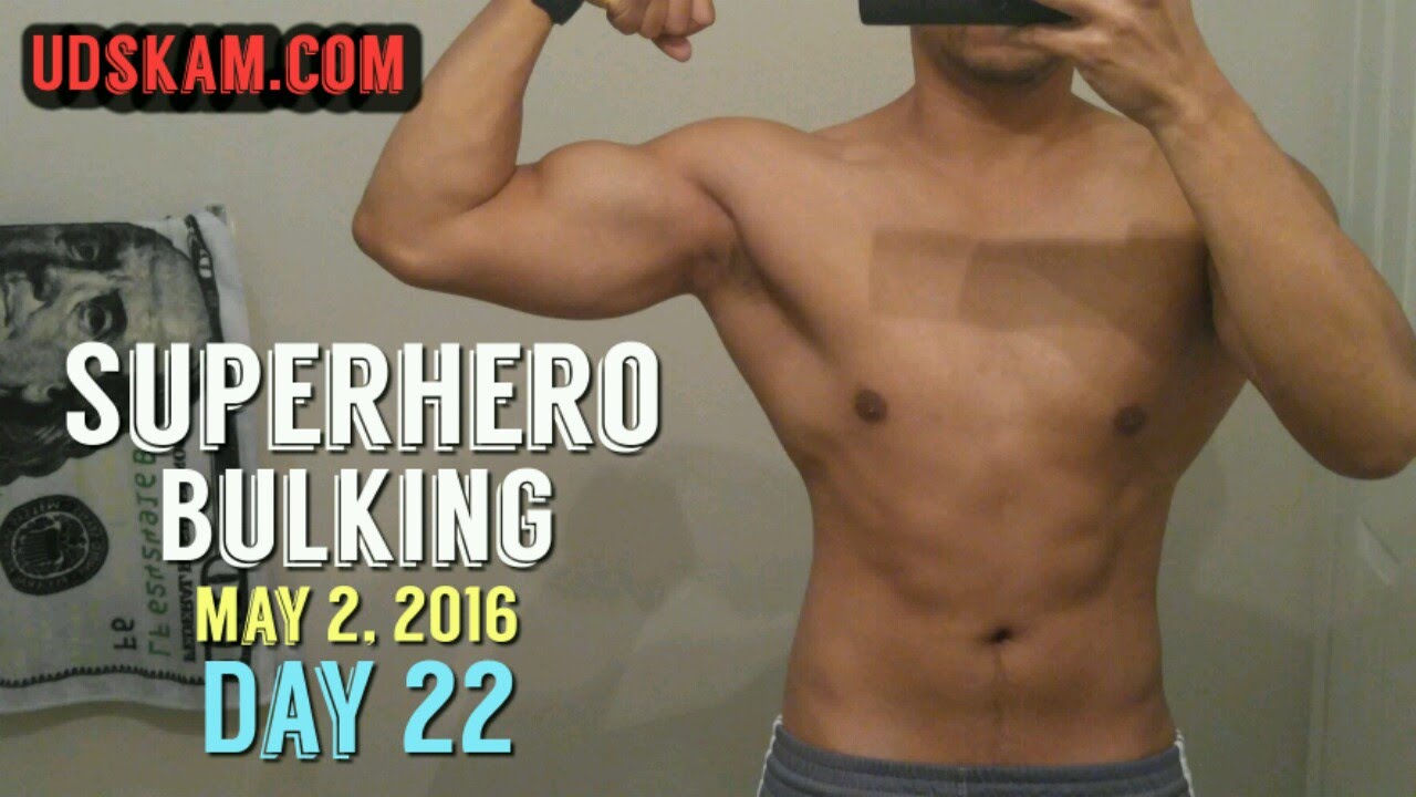 Kinobody SuperHero Bulking Day 22 - Week 4 Starts Now! - YouTube