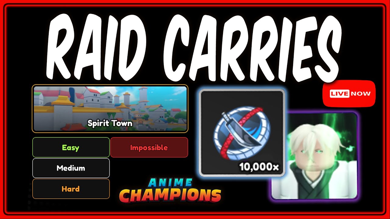 JJK IMPOSSIBLE Raid Carries - Anime Champions - YouTube
