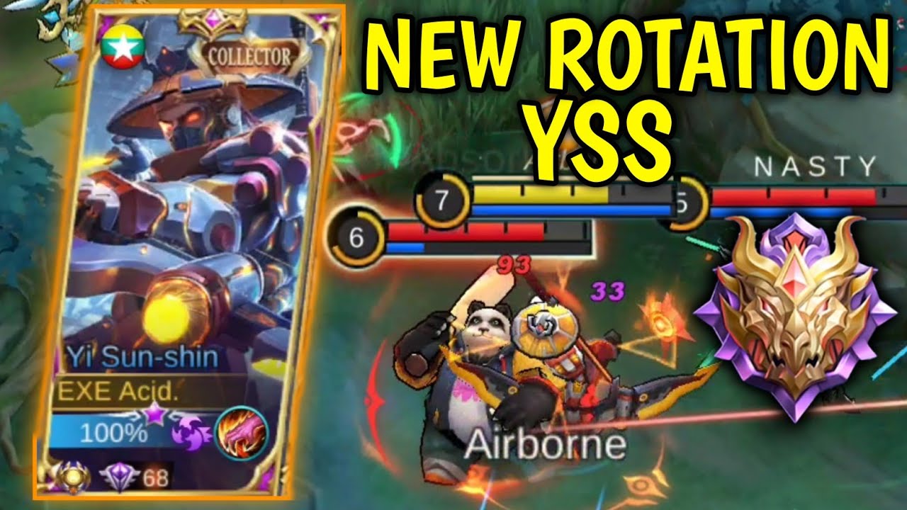 NEW ROTASI FARMING YSS IN NEW PATCH MLBB | ROTASI TERBARU YSS DI META ...