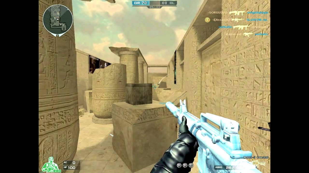 M4a1-s Crystal [CF] Slow motion. - YouTube