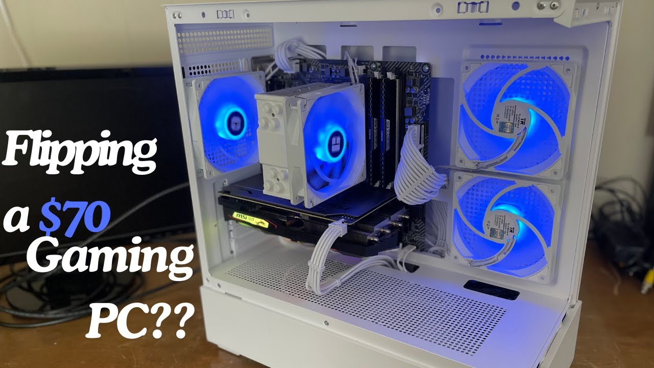 Flipping PCs for Profit Ep 9 | Flipping a $70 Gaming PC?? - YouTube