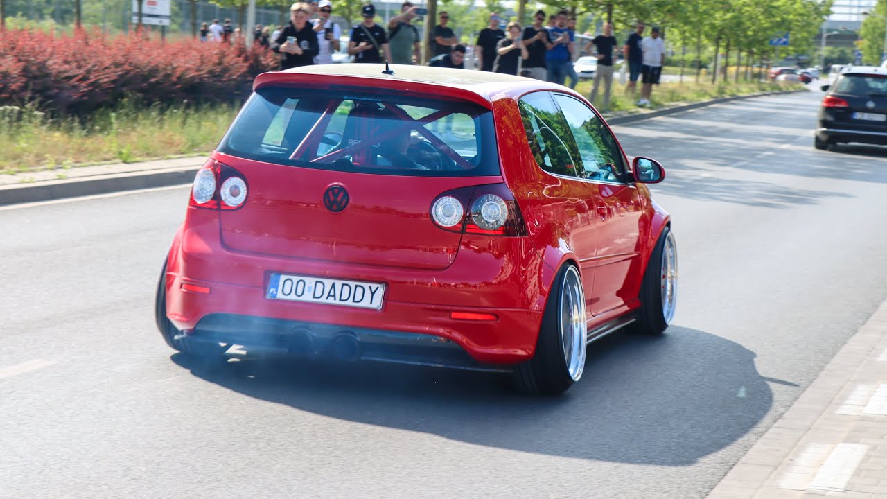 Volkswagen Golf GTI Compilation | Flames, Accelerations, Launch ...