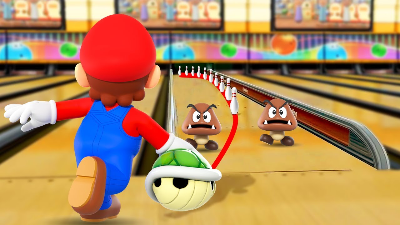 Attempting more of your pathetic Mario Party trickshot ideas - YouTube