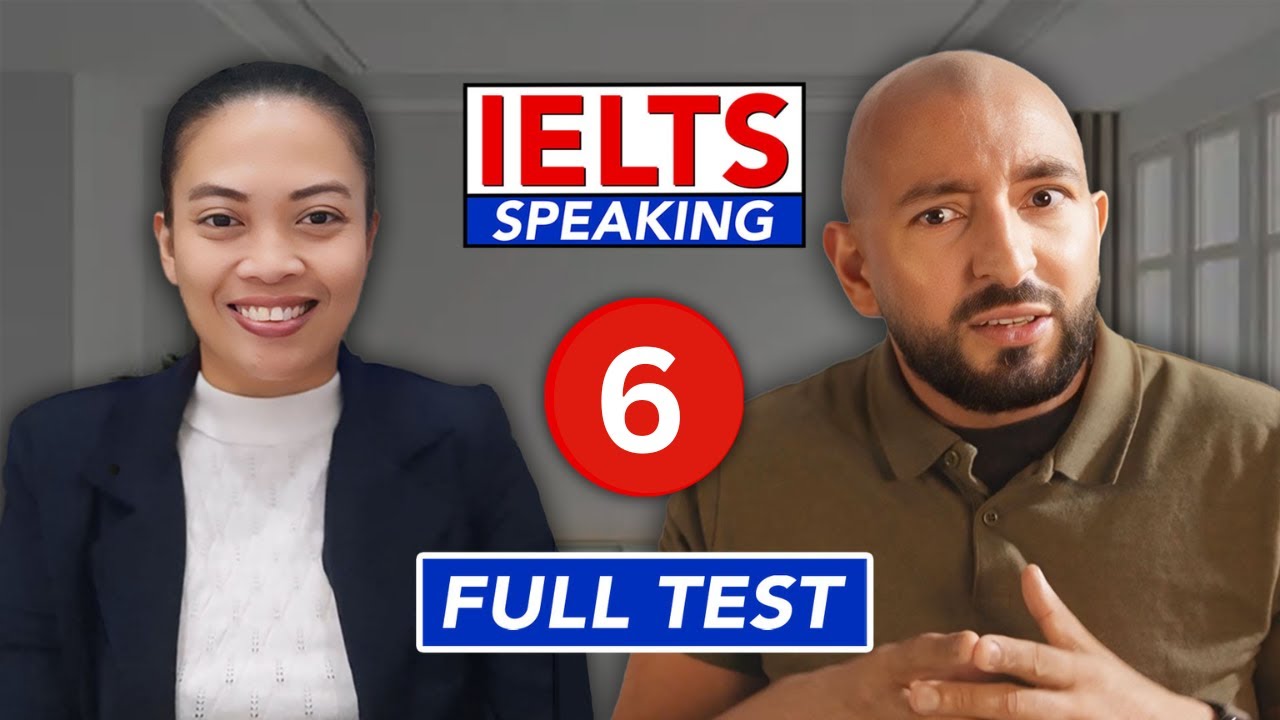 IELTS Speaking Test Band 6 Mock Test | Filipino Student 🇵🇭 #philippines ...