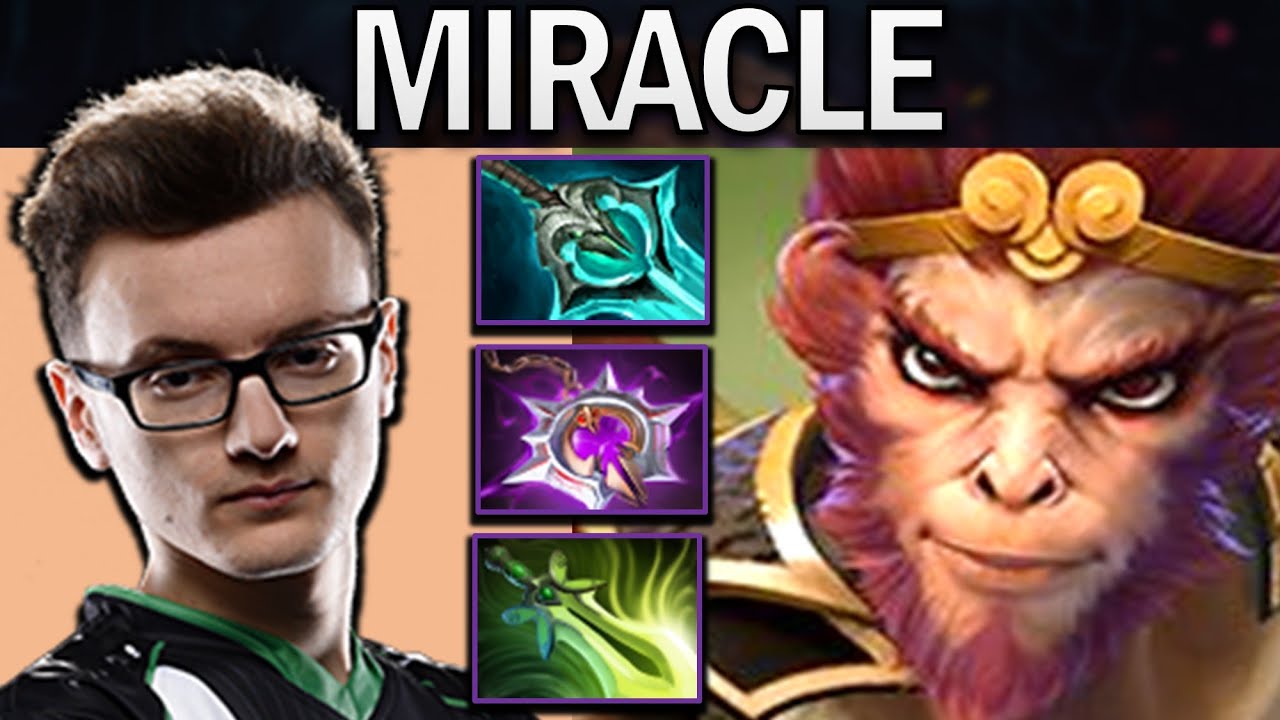 TI13 - Monkey King Dota 2 Miracle with Dispenser - Dota Live - YouTube