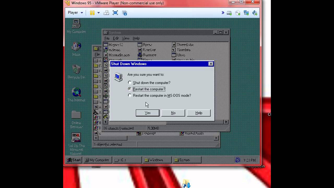 Destroying Windows 95! - YouTube
