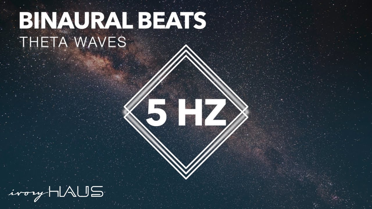 5Hz Theta Wave Binaural Beats with Space Ambient Drone Soundscape for ...
