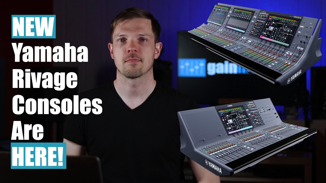 NEW Yamaha Rivage Consoles PM5 and PM3, DSP-RX and DSP-RX-EX | FIRST ...