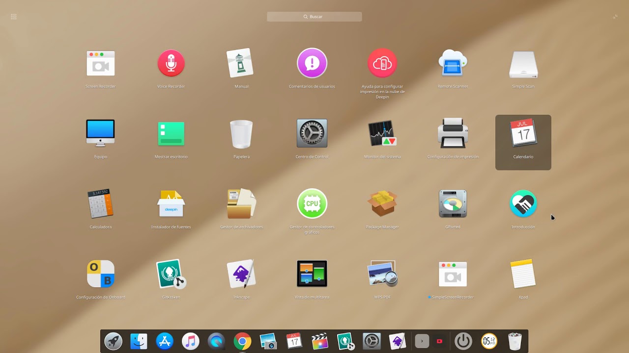 deepin screen recorder dde desktop 20200112171246 - YouTube