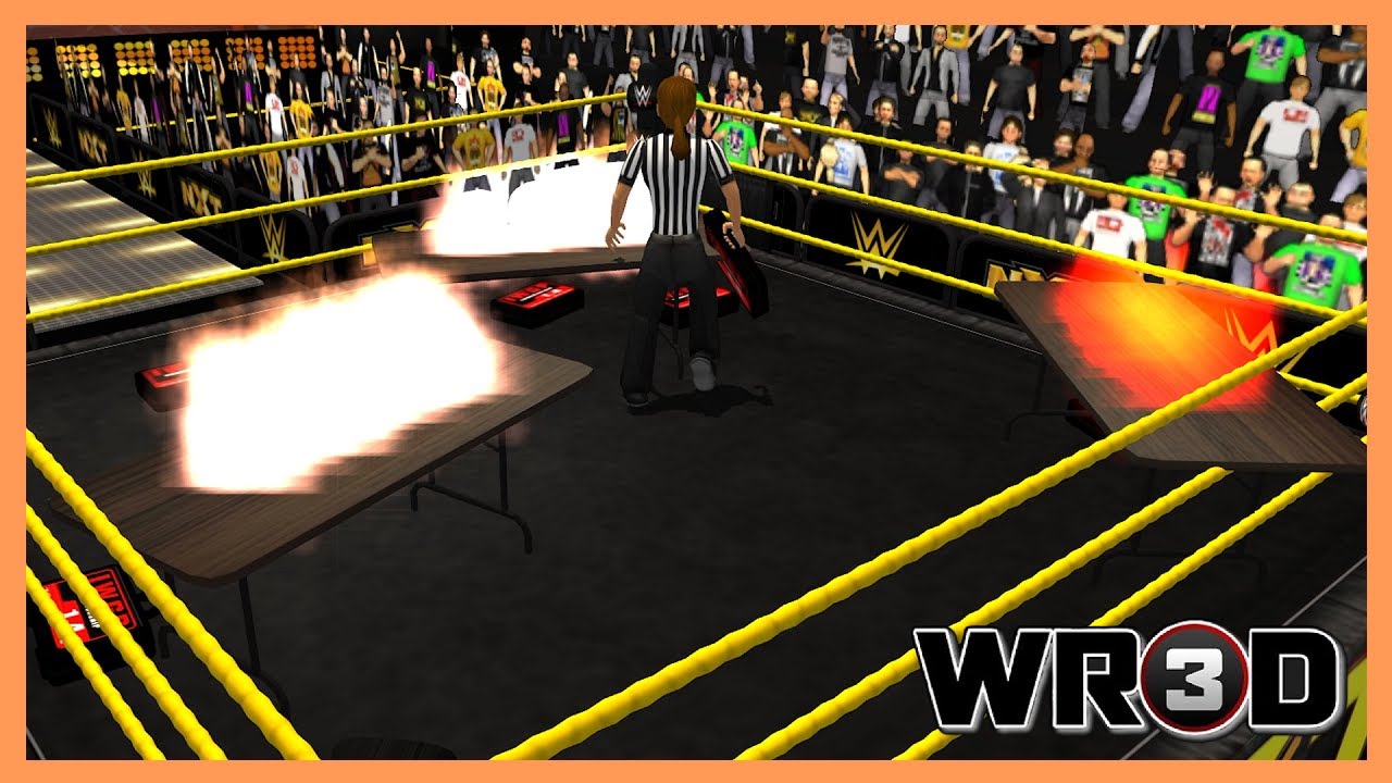 WR3D 21 - Wrestling Revolution 3D Career #9: Flaming Freakin Tables ...