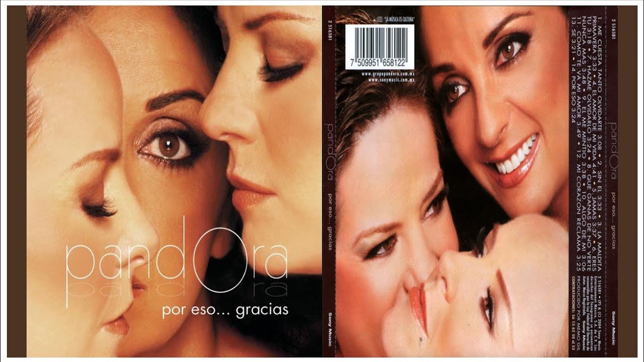 Pandora - Por eso - Karaoke-instrumental (incluye los coros) - YouTube