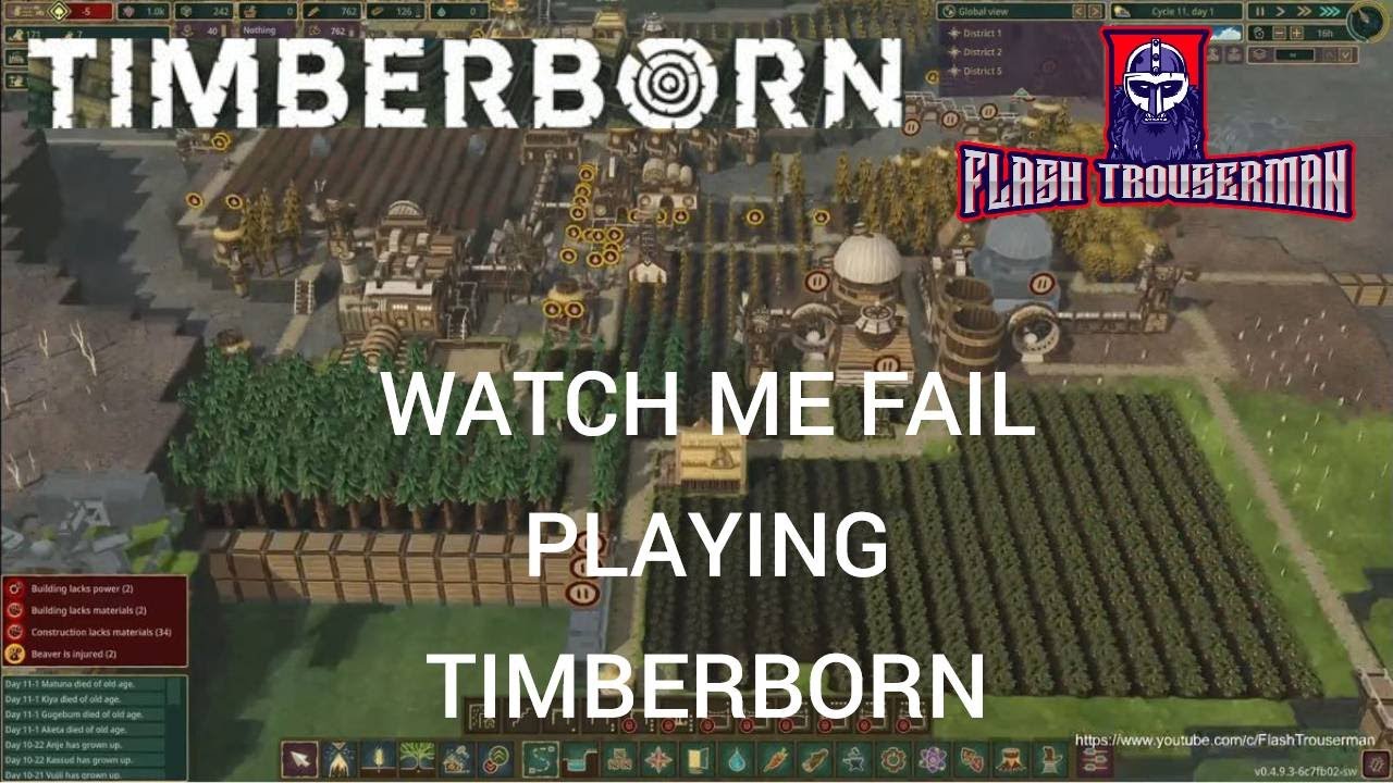 Timberborn Update 4 Ep 18: Master the Art of Survival City Building ...