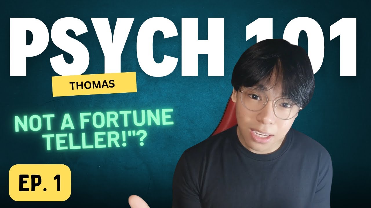 EP 1. What is Psychology? │ PSYCH 101 SERIES - YouTube