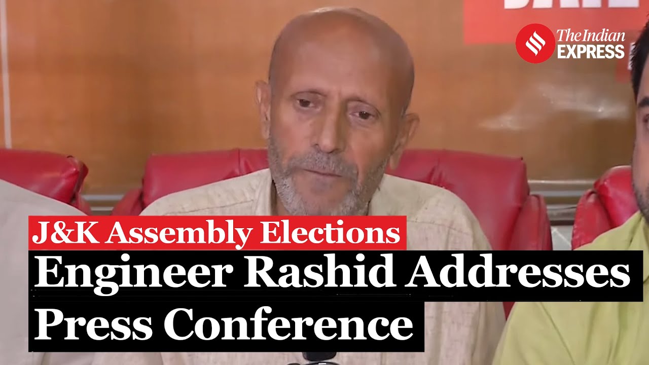 Live: Engineer Rashid Addresses Press Conference In Srinagar | J&K ...