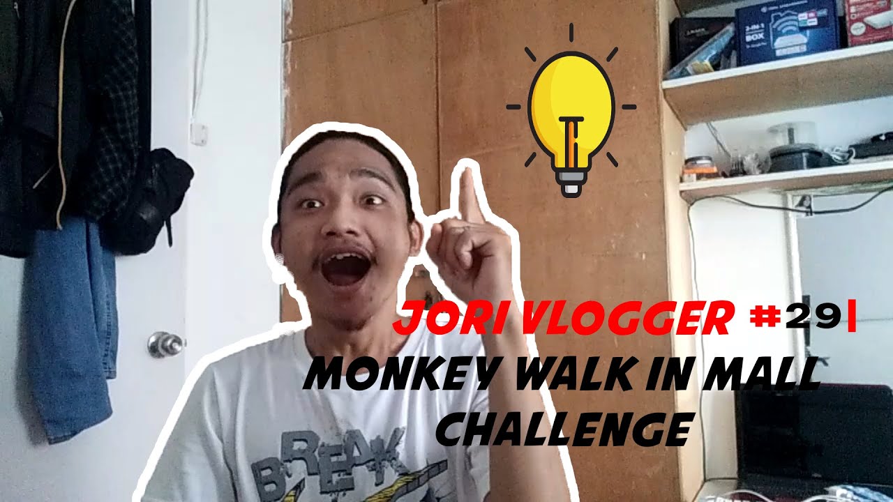Jori Vlogger #29 | Couple monkey walk in Sm Cabanatuan Challenge - YouTube