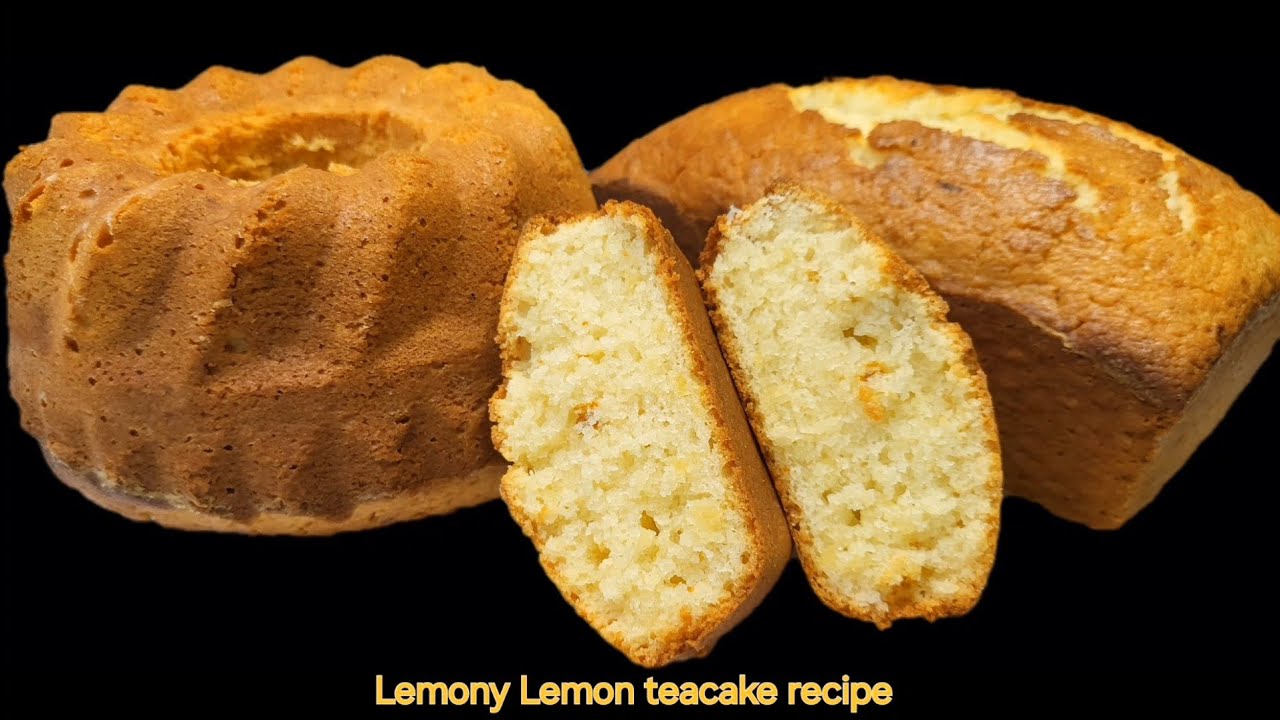 Lemony Lemon Teacake recipe - YouTube