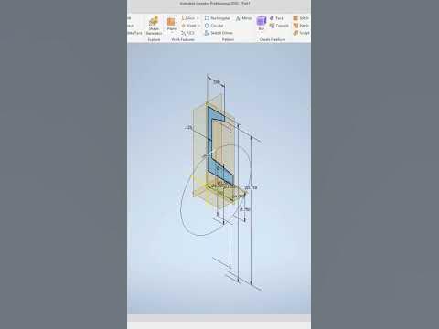 How to use Revolve in Autodesk Inventor - YouTube
