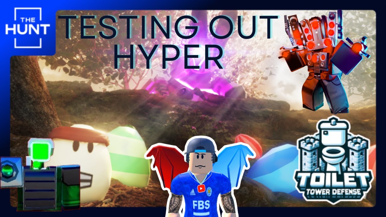 Testing out HYPER in Toilet Tower Defense!! - YouTube