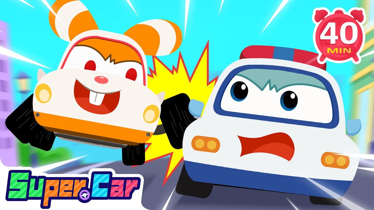 The Dangerous Bunny Car | Rescue Cars Cartoons | Kids Cartoons & Kids ...
