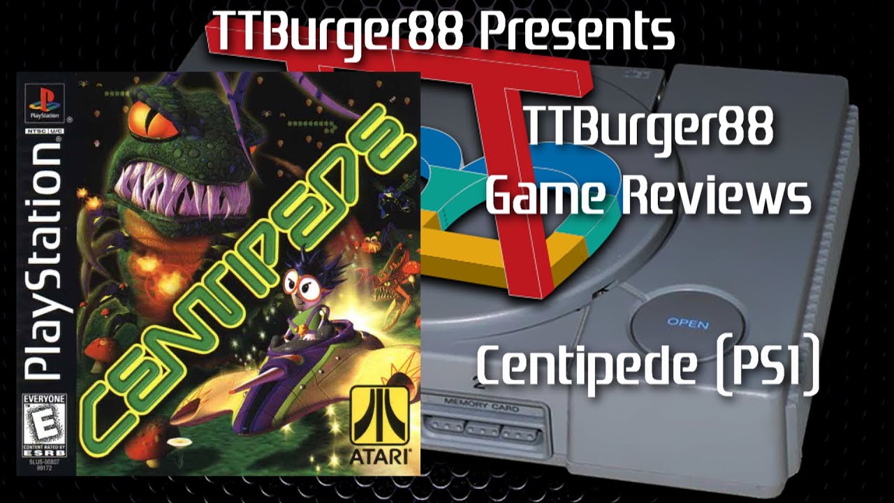 TTBurger Game Review Episode 282 Part 3 Of 5 Centipede ~PlayStation ...