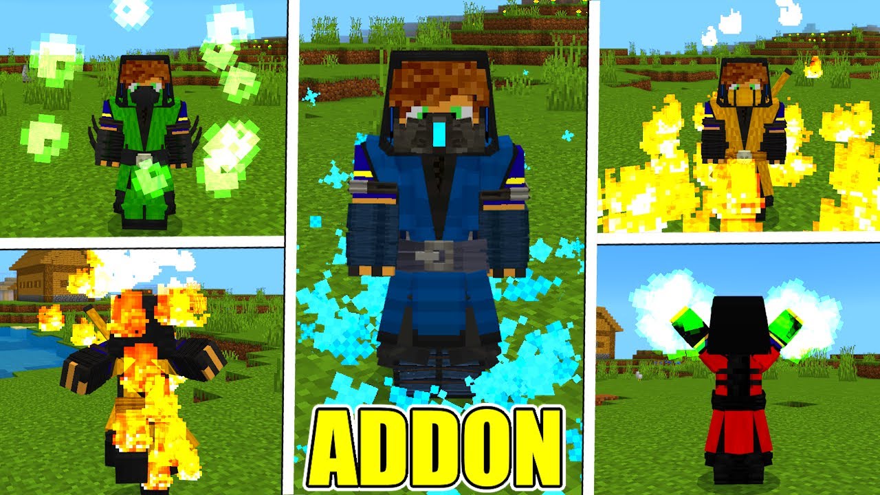 *NOVO* ADDON DE MORTAL KOMBAT PARA MINECRAFT - YouTube