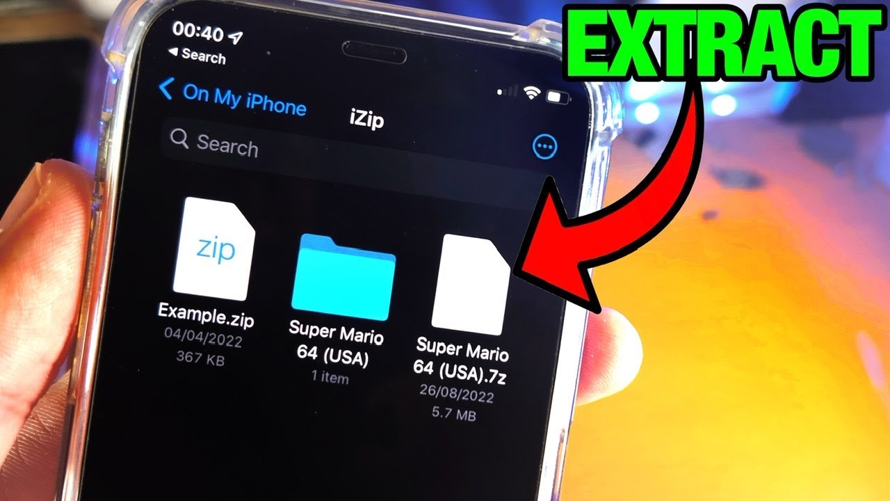 ANY IPhone How To UnZip 7z File YouTube ANY IPhone How To UnZip 7z File YouTube