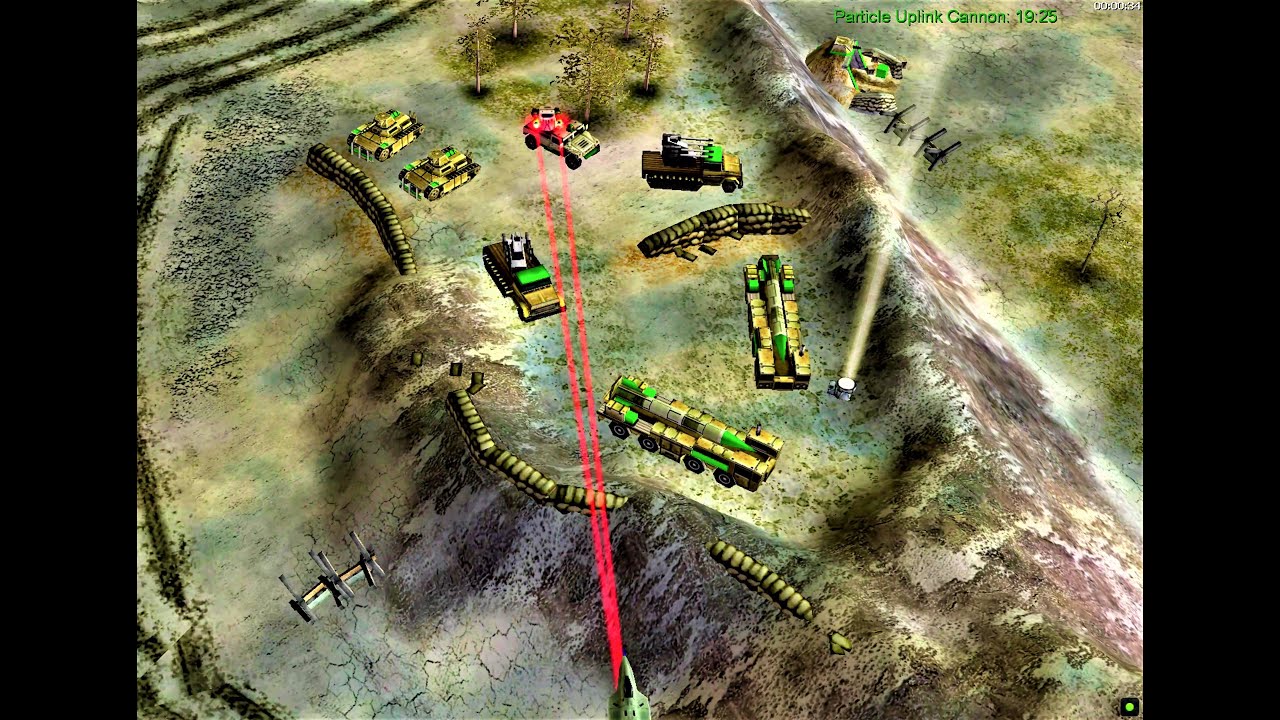 USA Using Her Turkey Base to Destroy a GLA Stolen Particle Cannon-C&C ...