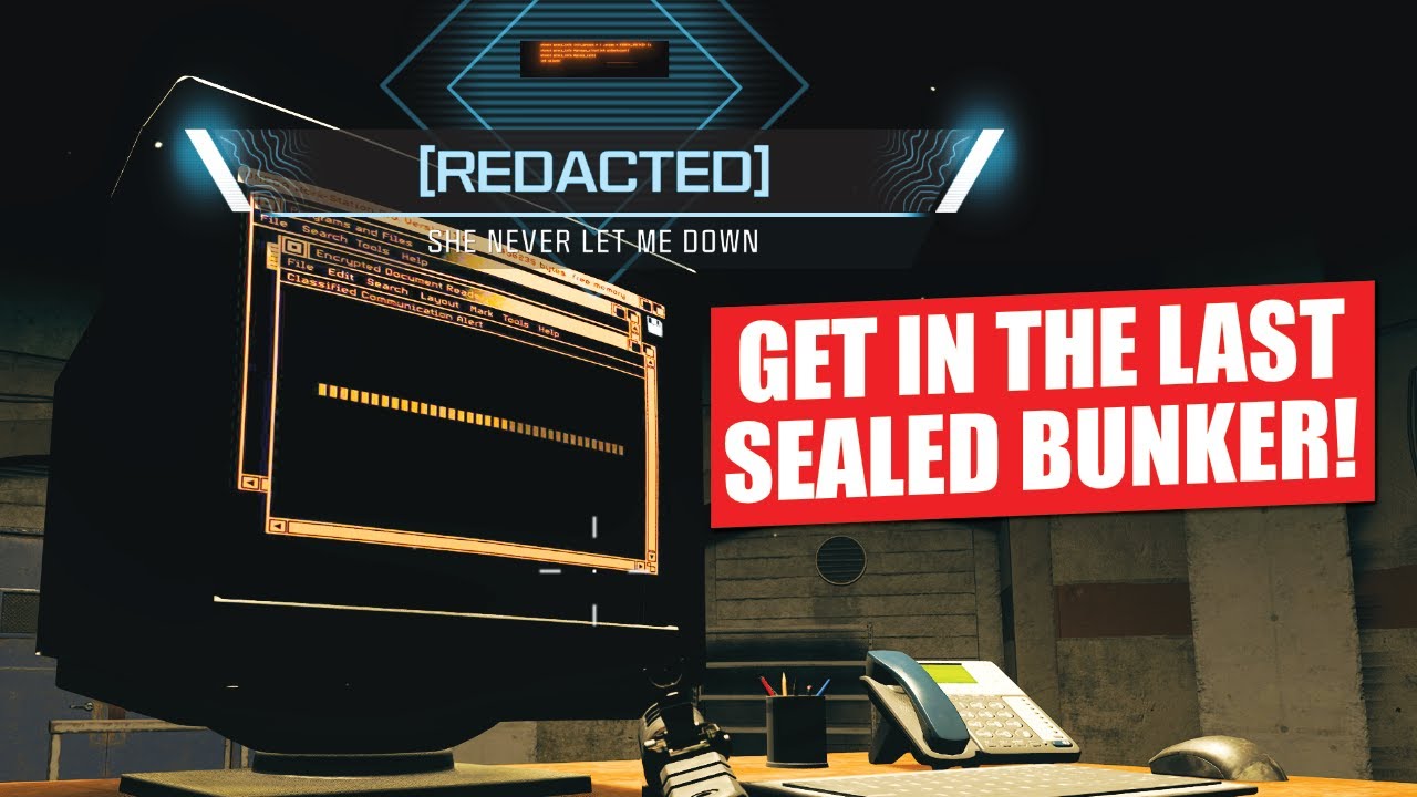 How to Open Bunker 7 and complete 'She Never Let me Down' - YouTube