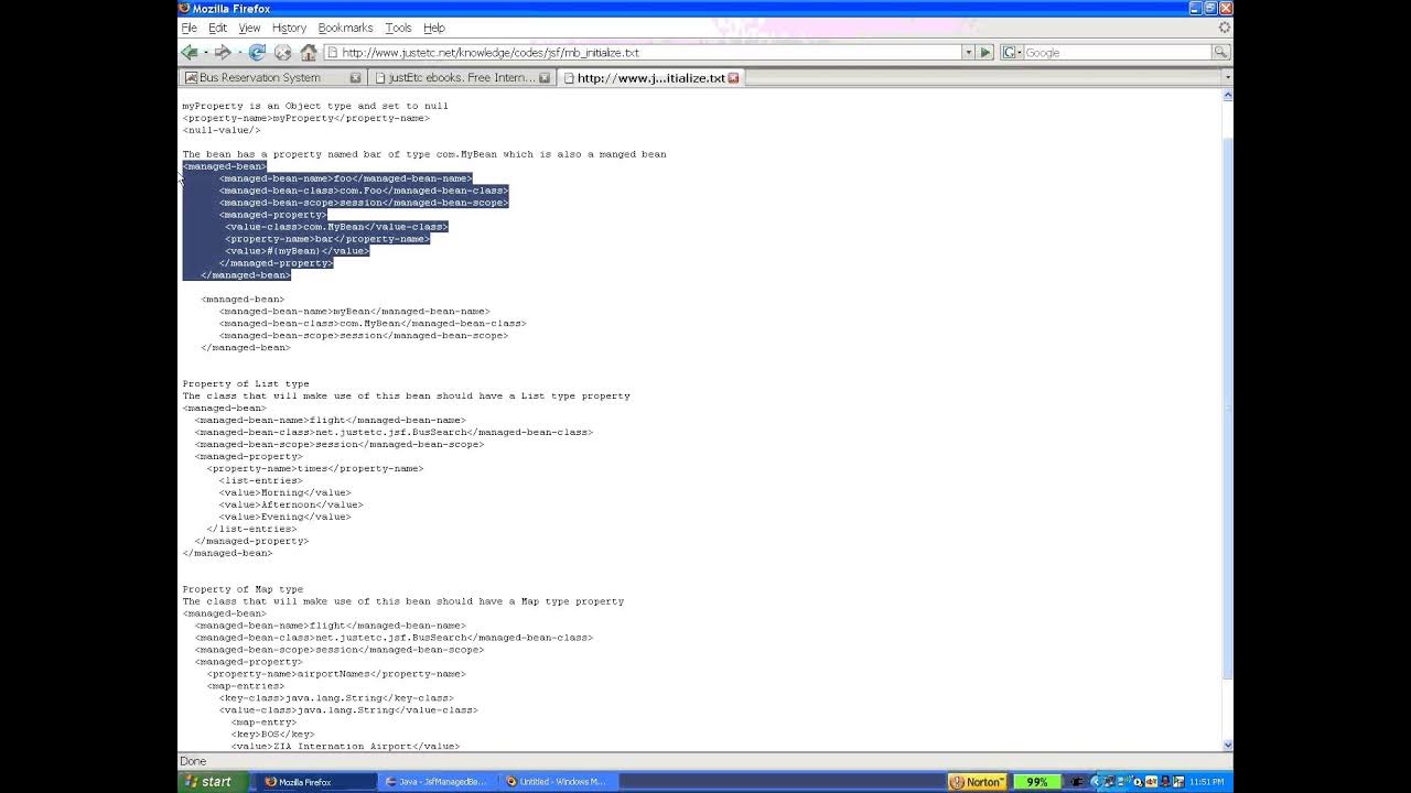 jsf managed bean - YouTube